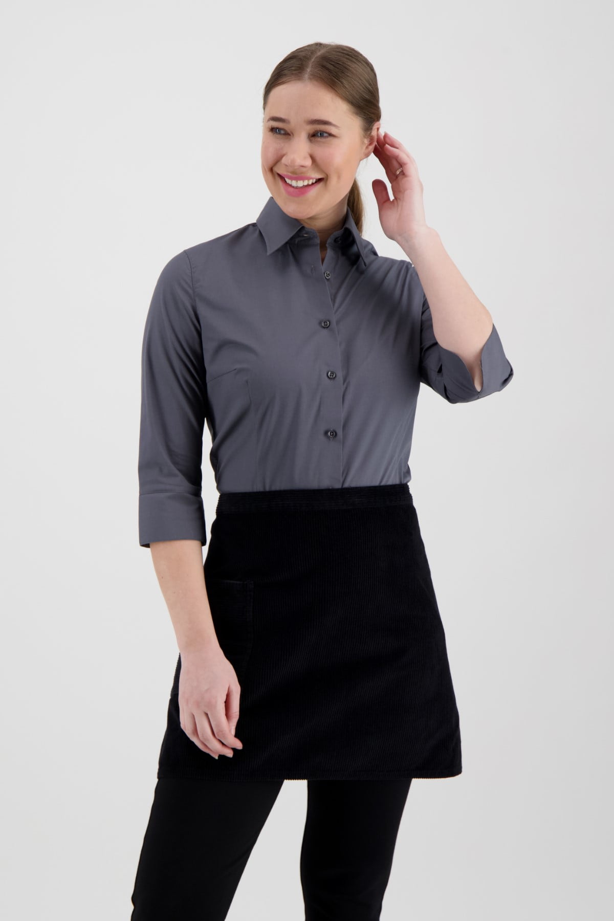 Apron Black Velvet – Horecakleding